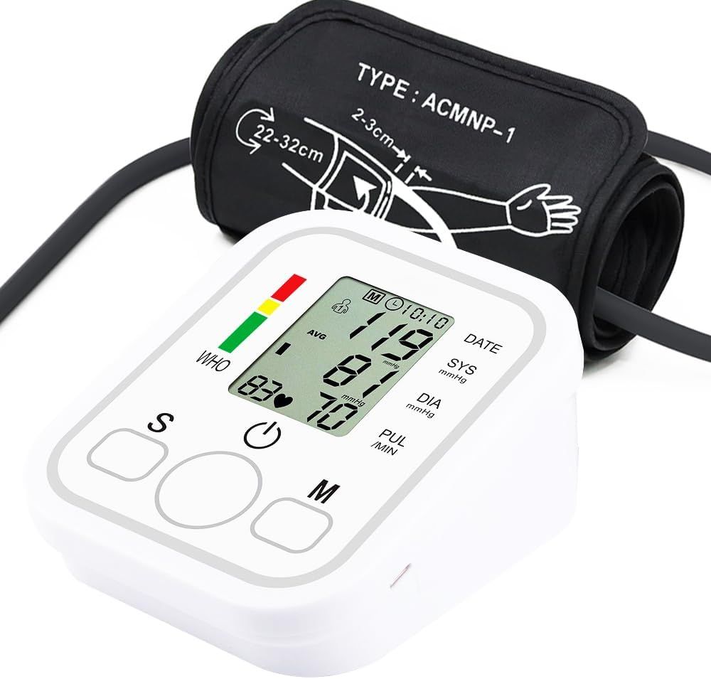 Blood Pressure Monitor Upper Arm BP Machine for Home Use BP Cuff | Shop ...