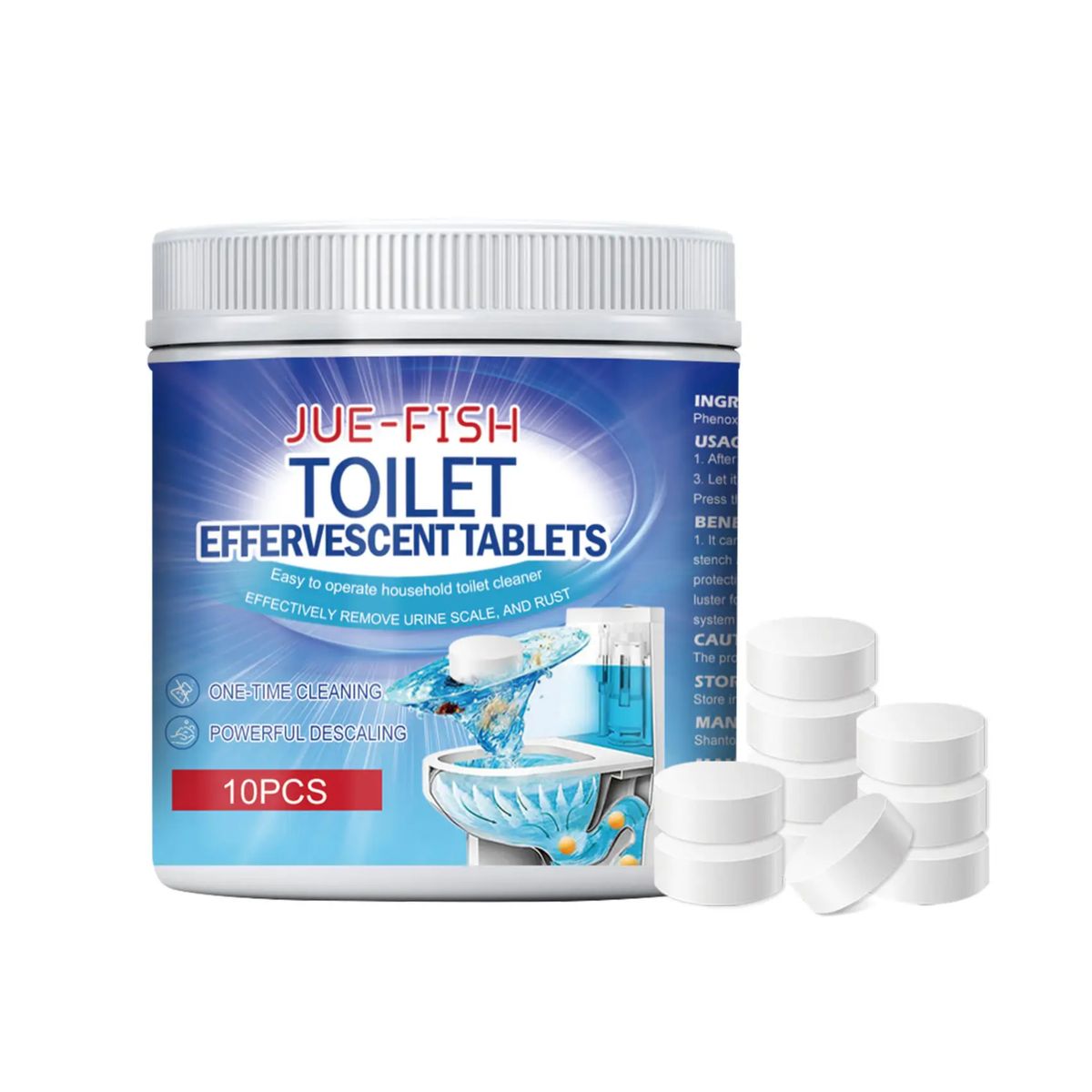 Jue-Fish Toilet Effervescent Tablets | Shop Today. Get it Tomorrow ...