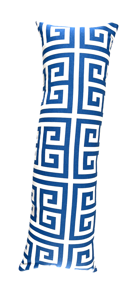 Blue pattern long scatter cushion | Shop Today. Get it Tomorrow ...