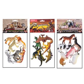 Bulk Pack x 3 Animals Set 8-10cm 6pcs Per Pack | Shop Today. Get it ...