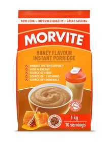 Morvite Original Honey Flavoured Instant Porridge 1kg | Shop Today. Get ...