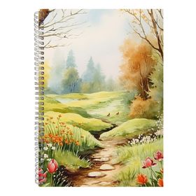 Pathway A4 Notebook Spiral Lined Easter Graphic Design Notepad Present ...