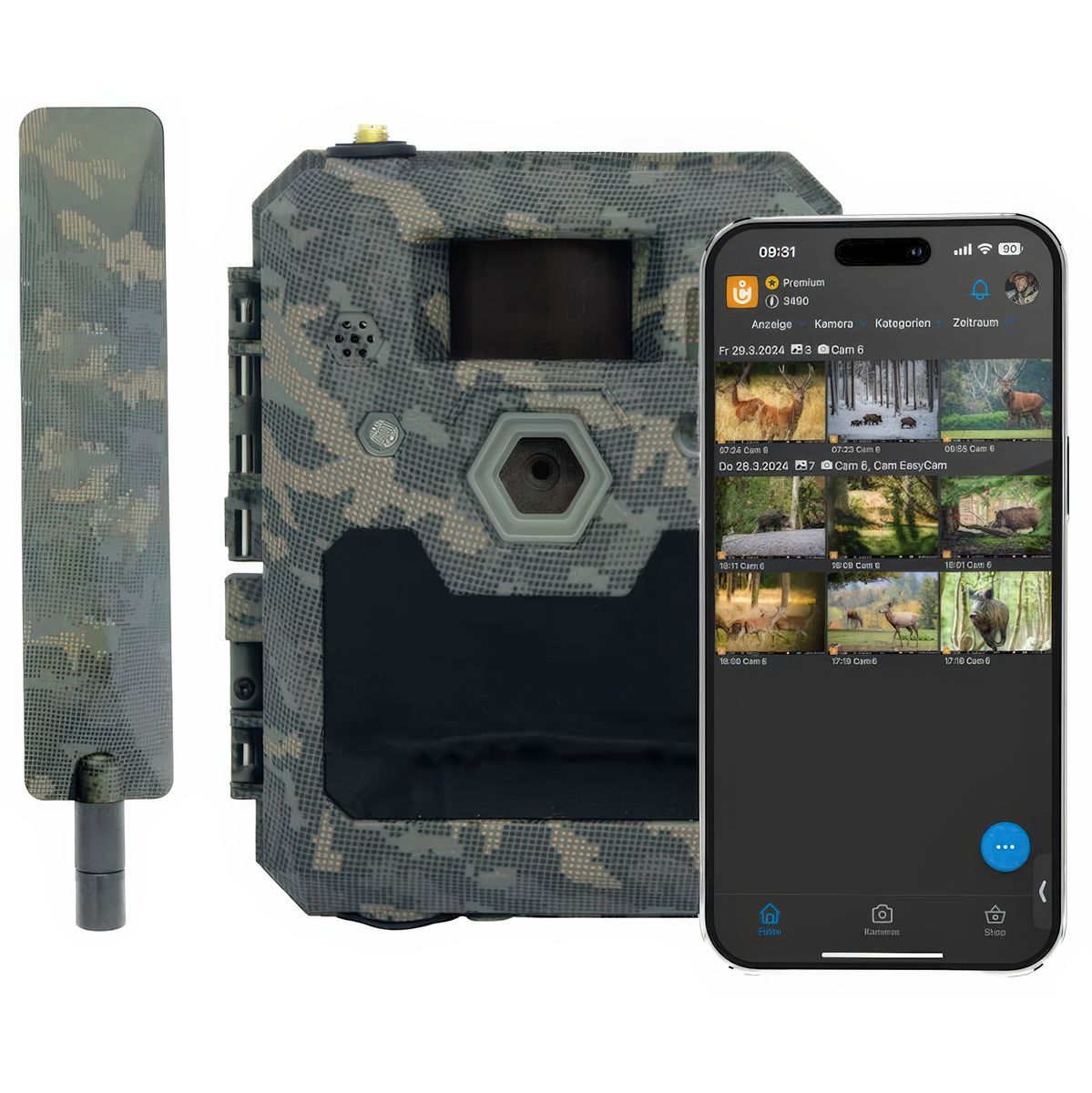 ICU CLOM Cam 6 Trail Camera With 16GB SD Card- ICU6CAM | Shop Today ...