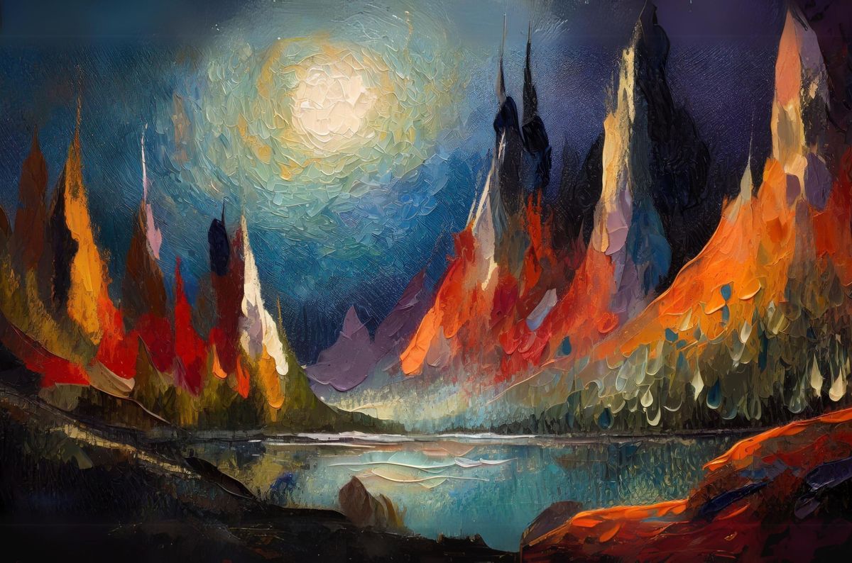 Rooted Art Home Decor Wall Art - Mountains | Shop Today. Get it ...