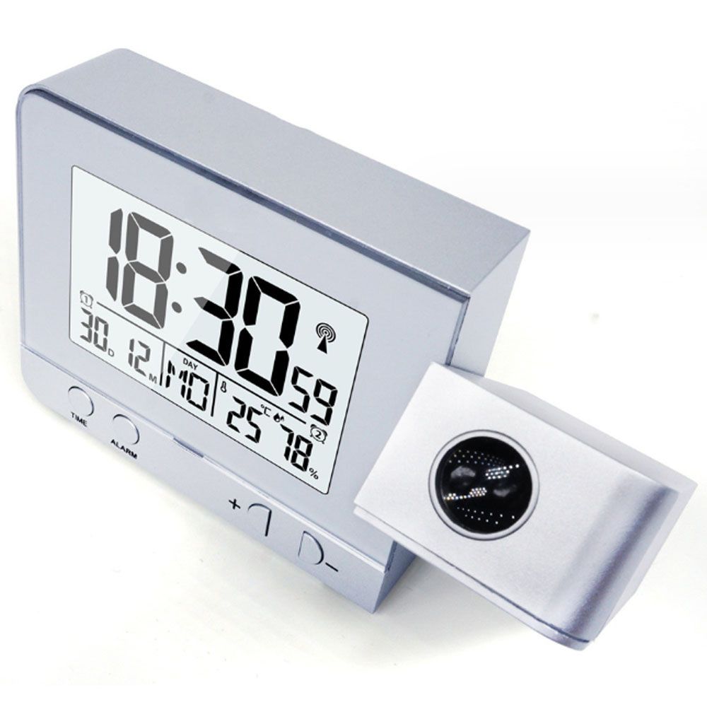 Digital Projector Clock with 180 Rotatable Projector Alarm Clocks ...