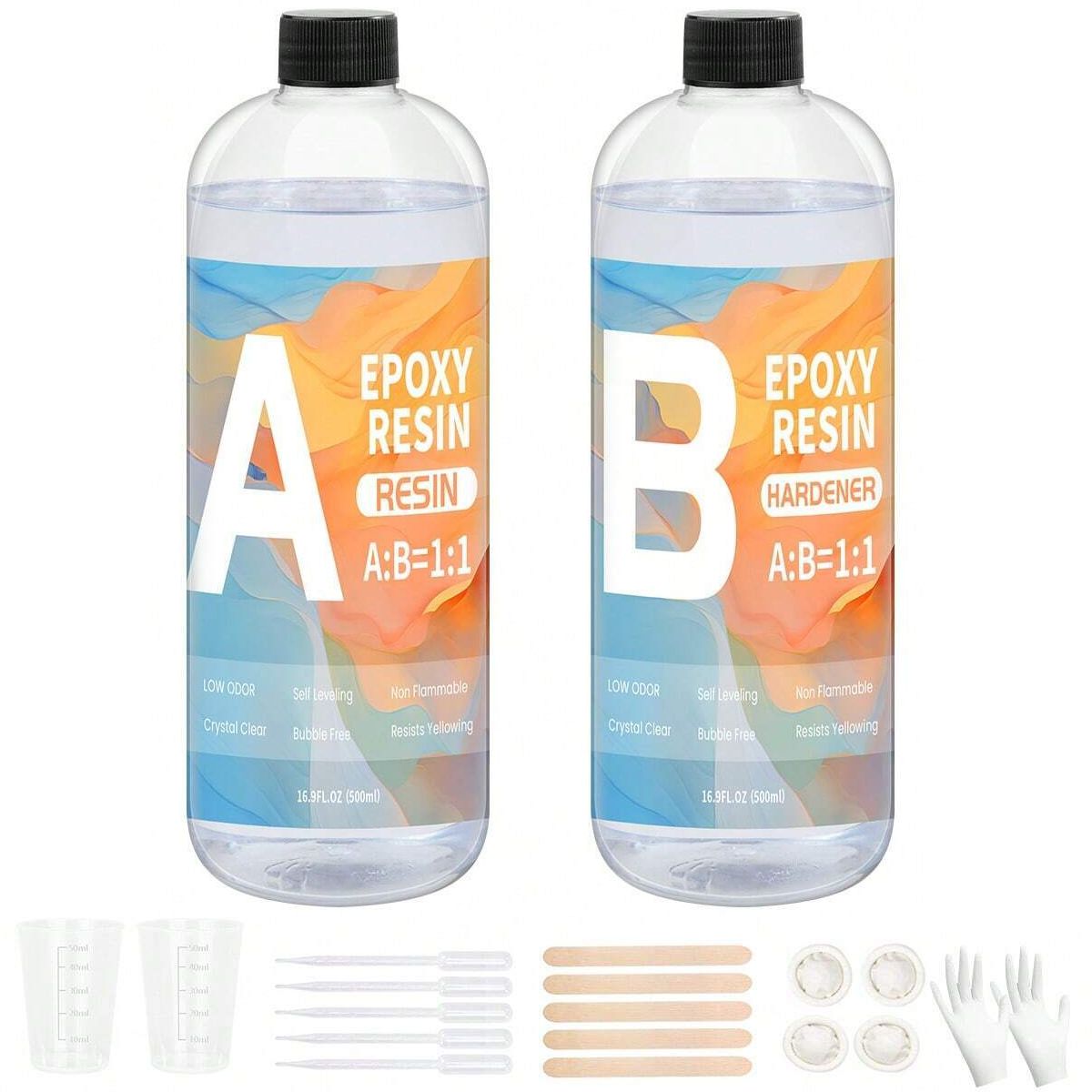 1000ml Superior Epoxy Resin A & B Hardener Kit | Shop Today. Get it ...