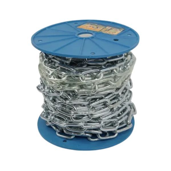 Heavy Duty Galvanised Steel Chain 5mm x 26m on Spool Reel | Shop Today ...