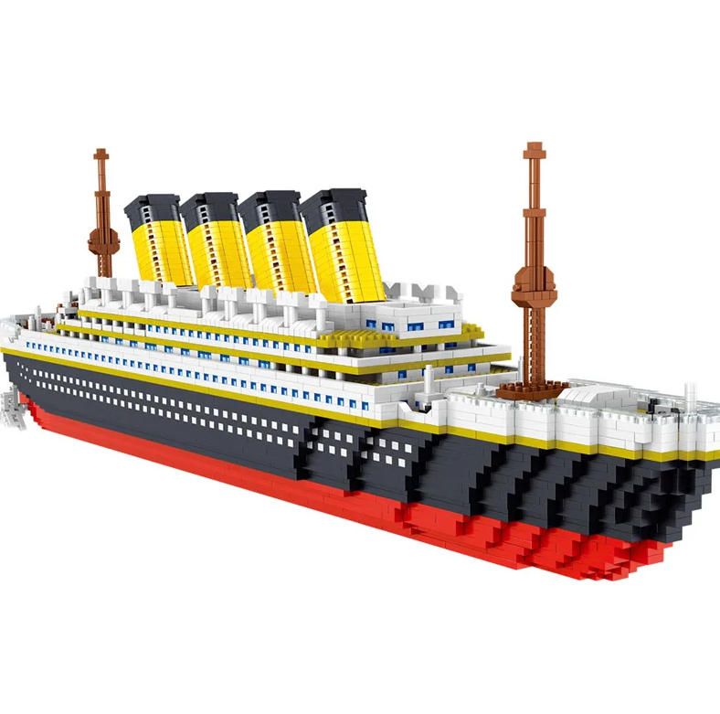 Titanic Ship Model Building Block Set Model Blocks Kit 1500 Pieces ...