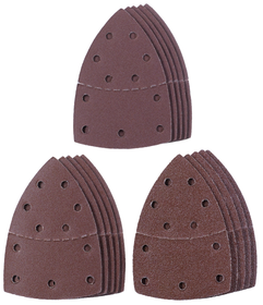 EINHELL - Abrasive paper set 150 x 100 mm for Multi Sander - 15 Pack ...