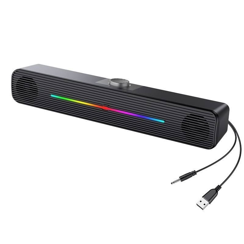 USB Wired RGB Soundbar, Desktop Laptop Speaker B4308 | Shop Today. Get ...