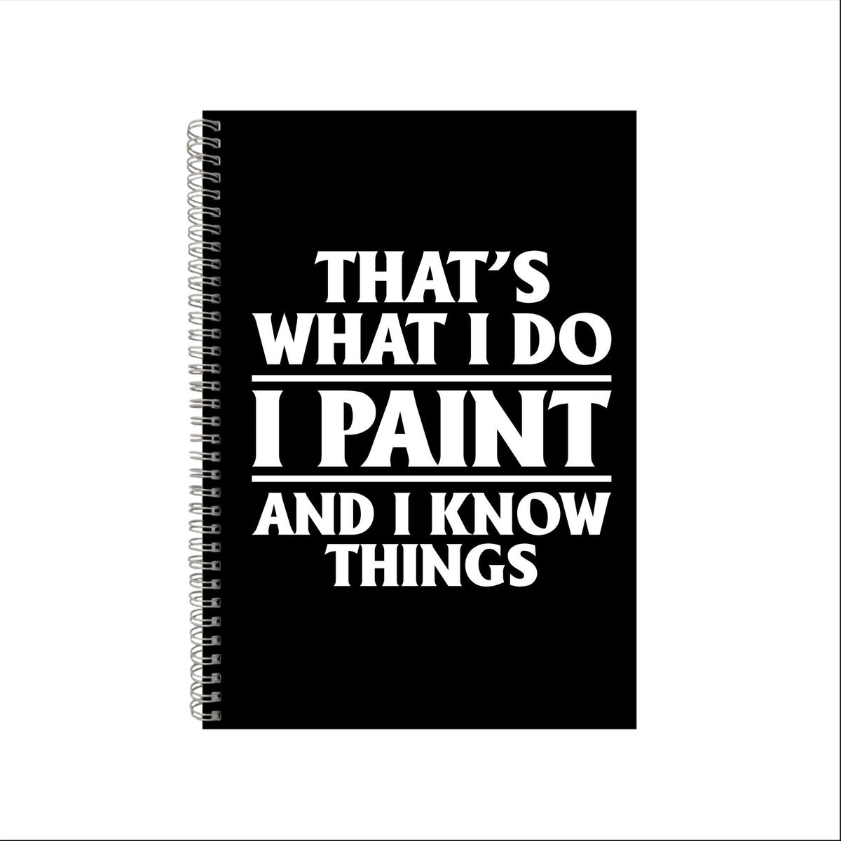 Paint Notebook Painting Gift Idea -Writing Books A4 Notepad 19 | Shop ...
