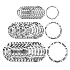 Camping Tools Silver Plated Metal Key Ring Luxury Keyholder Band - 30 ...