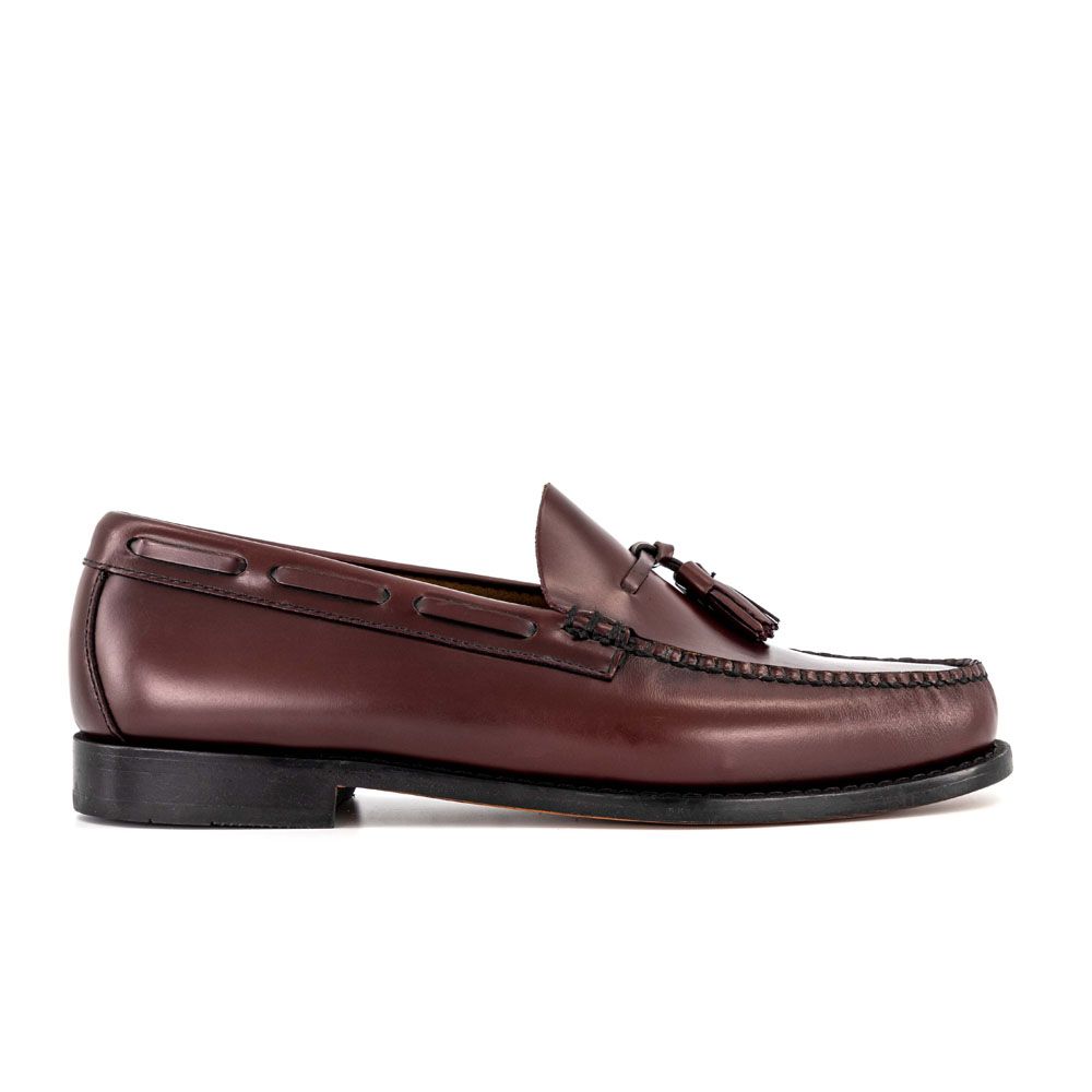 G.H Bass & Co- Mens Slip On Tassle Loafers - Wine Red | Shop Today. Get ...