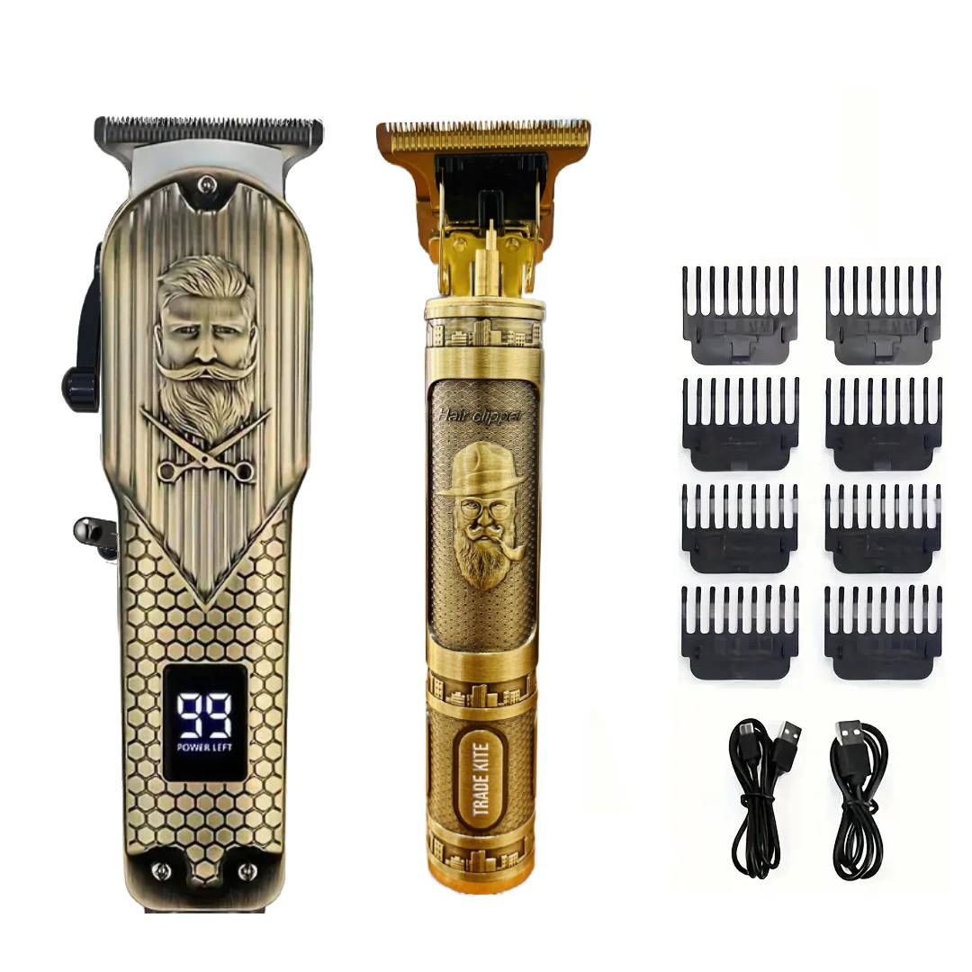 Trade Kite Cordless Hair Clippers Kit - Professional Grooming Set of 2 ...