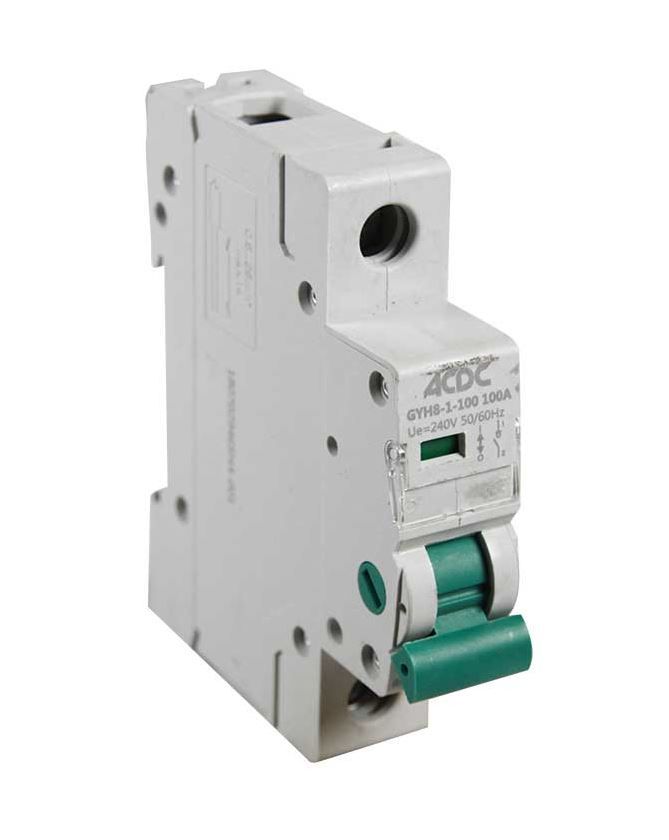 Isolator 1 Pole 100A Din rail | Shop Today. Get it Tomorrow! | takealot.com