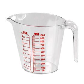 Red and Clear Plastic Measuring Jug 1000ml | Shop Today. Get it ...