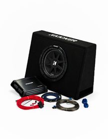 Kicker 44KKP210 10 KickPack Slim Subwoofer Combo | Shop Today. Get it ...