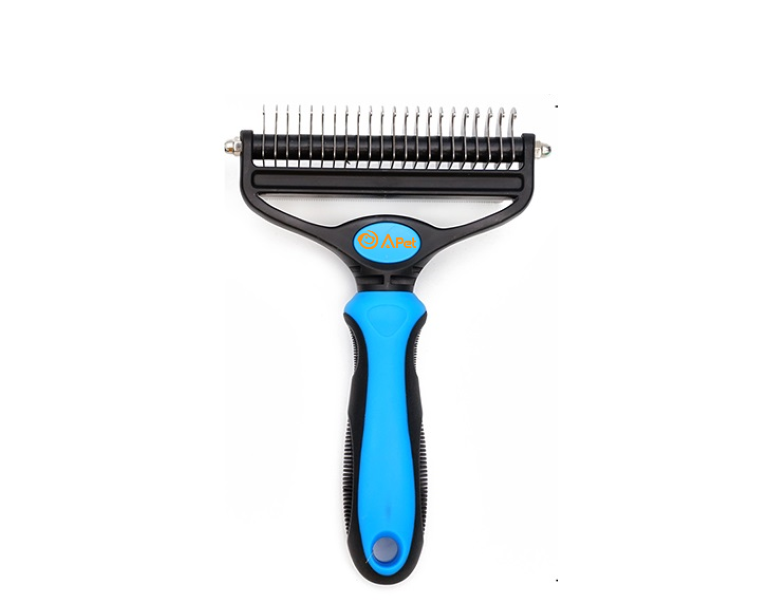 A-PET 2 In 1 Pet Grooming Tool For De-Matting And De-Shedding | Shop ...