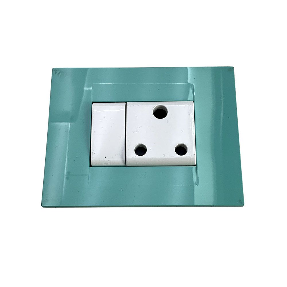 ACDC - Gewiss Caribbean Blue 16A Chorus Geo Switch Socket Outlet Kit ...