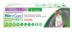 Nexgard Combo Spot On for Cats