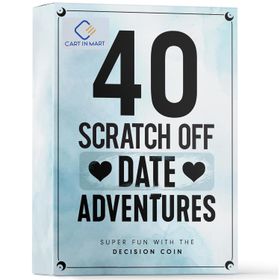 40 Date Ideas Scratch Off Card Games For Couples Date Night Him Her ...