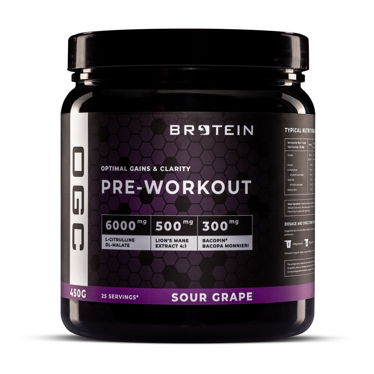 OGC Pre Workout - 450g - Sour Grape | Shop Today. Get it Tomorrow ...