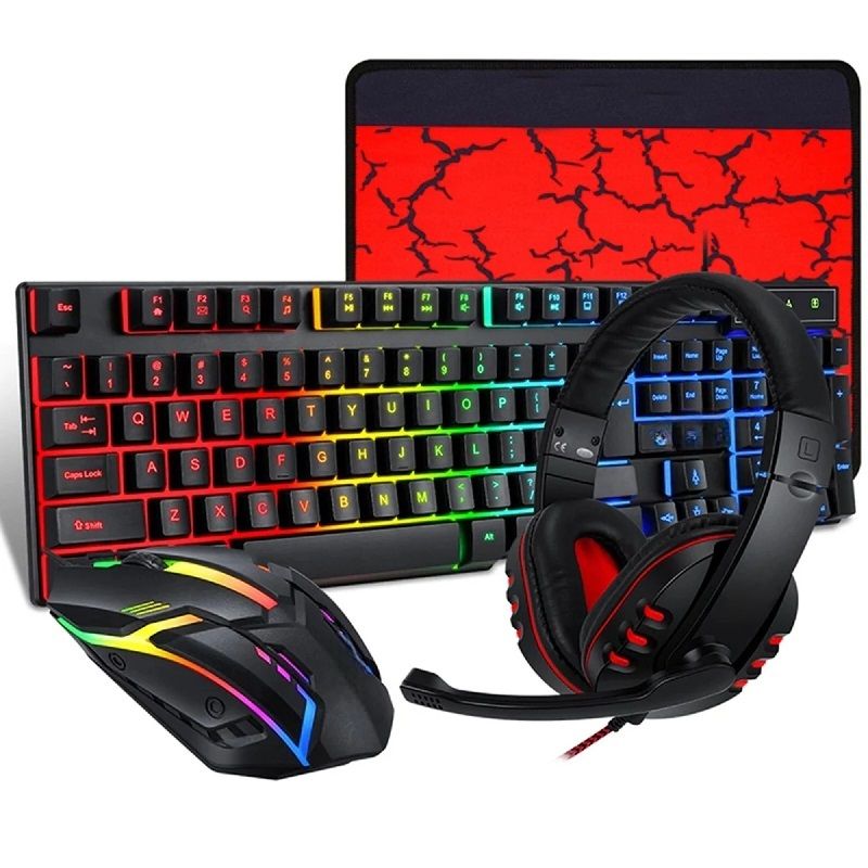 RGB 4 in 1 Gaming Combo Keyboard Set | Shop Today. Get it Tomorrow ...