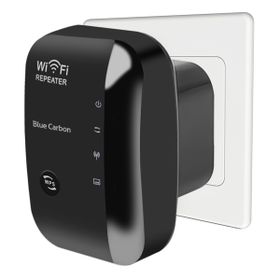 Blue Carbon Wifi Extender Wireless Internet Repeater up to 300Mbps ...