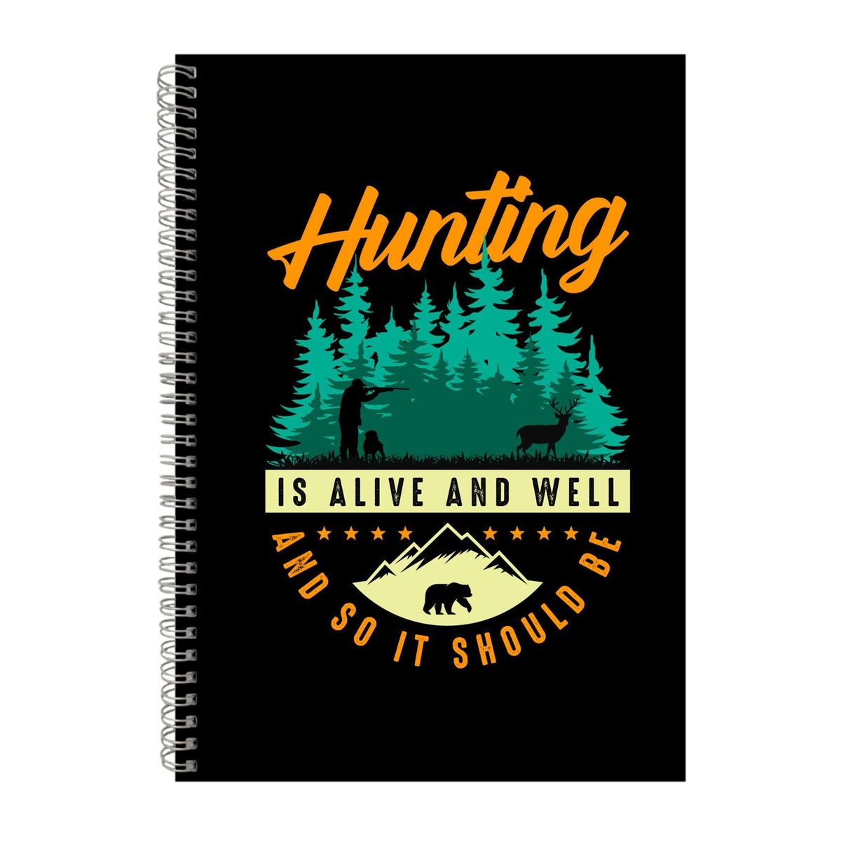 Hunting 2 Notebook Hunting Gift Idea A4 Notepad 134 | Shop Today. Get ...