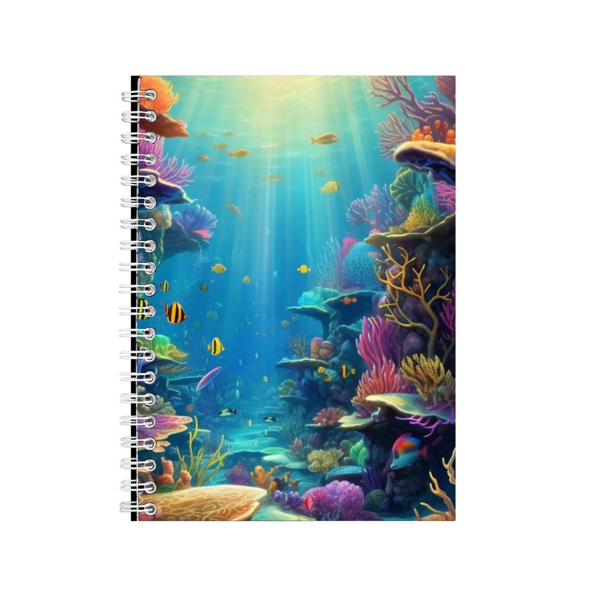 Reef A5 Notebook Pad Ocean Blue Lovers Trendy Graphic Birthday Present ...