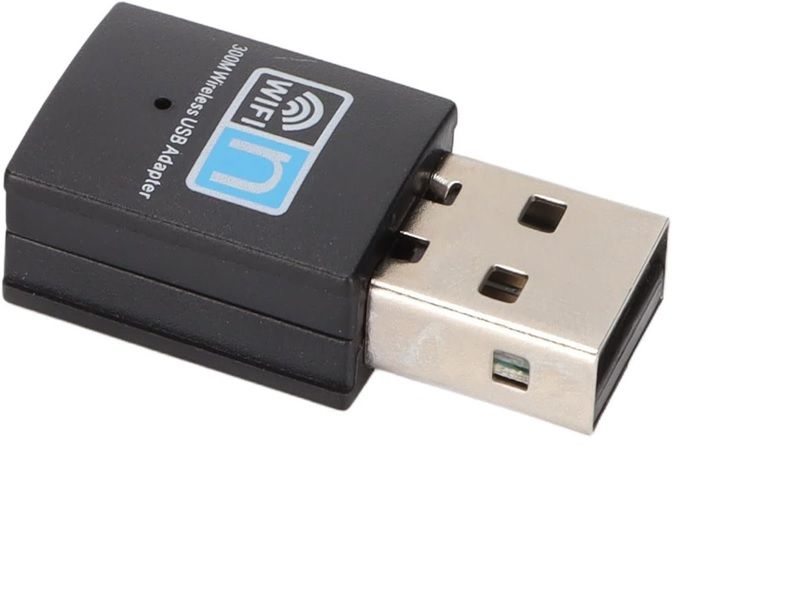 "Ultra-Fast 2.4GHz USB Wi-Fi Adapter: 300Mbps Mini Dongle" | Shop Today ...