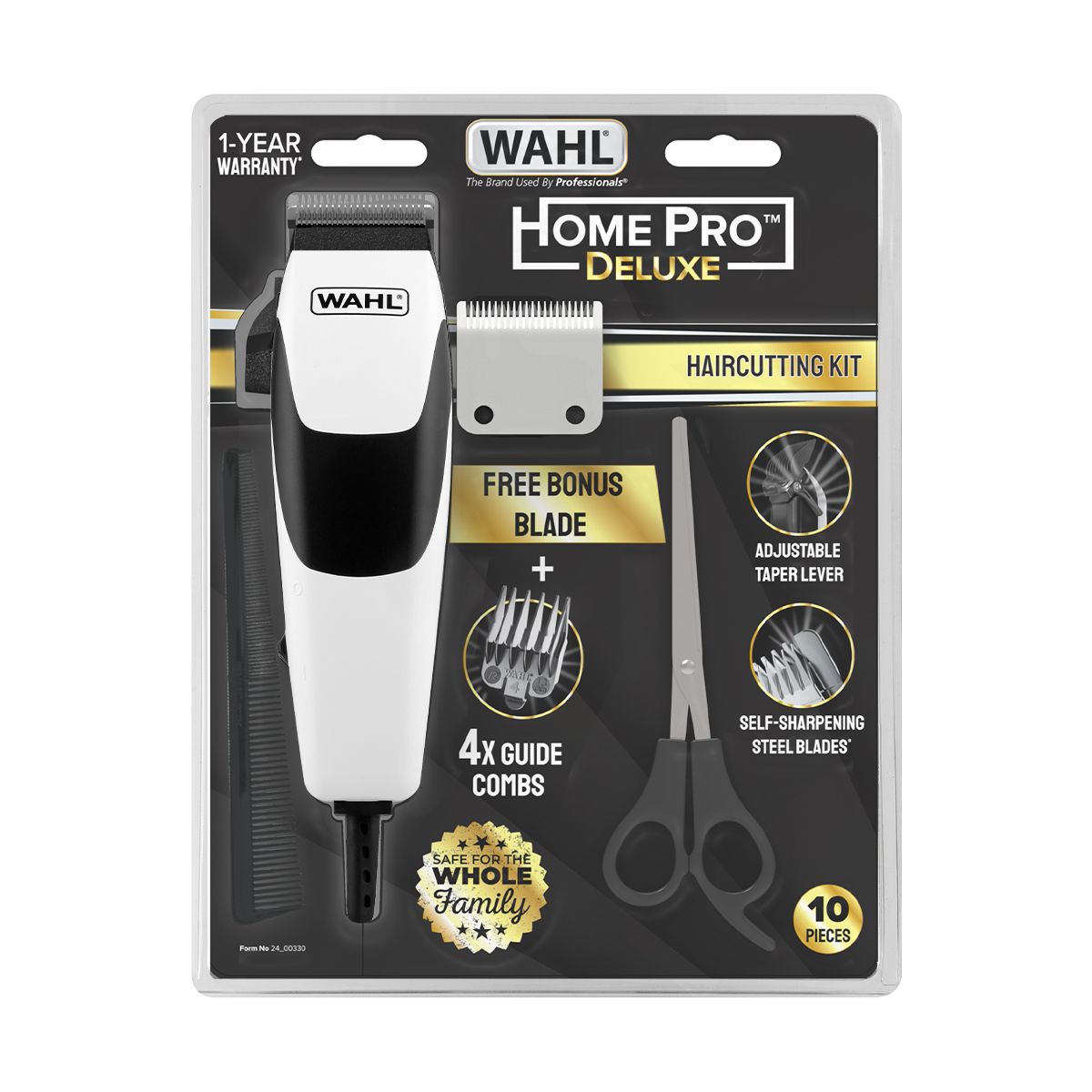 Wahl Home Pro Deluxe Adjustable Hair Clipper Kit (10 Piece) | Shop ...