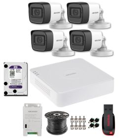 Hikvision 4 Channel 1080P Complete Kit - New Model | Shop Today. Get it ...