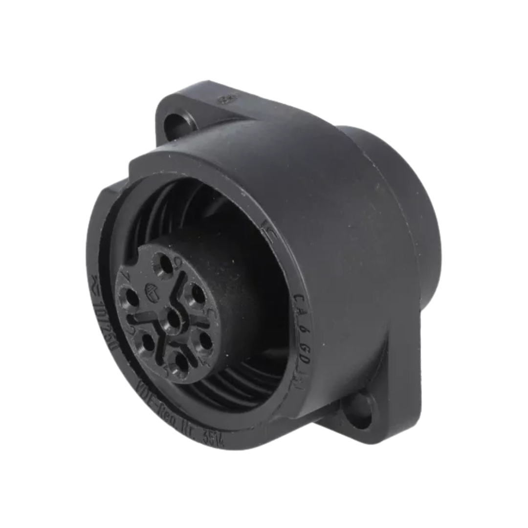 CA6GD Panel Mount 6-Way Solder Type Circular Socket Connector | Shop ...
