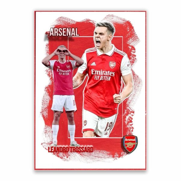 Leandro Trossard Arsenal Poster - A1 | Shop Today. Get it Tomorrow ...