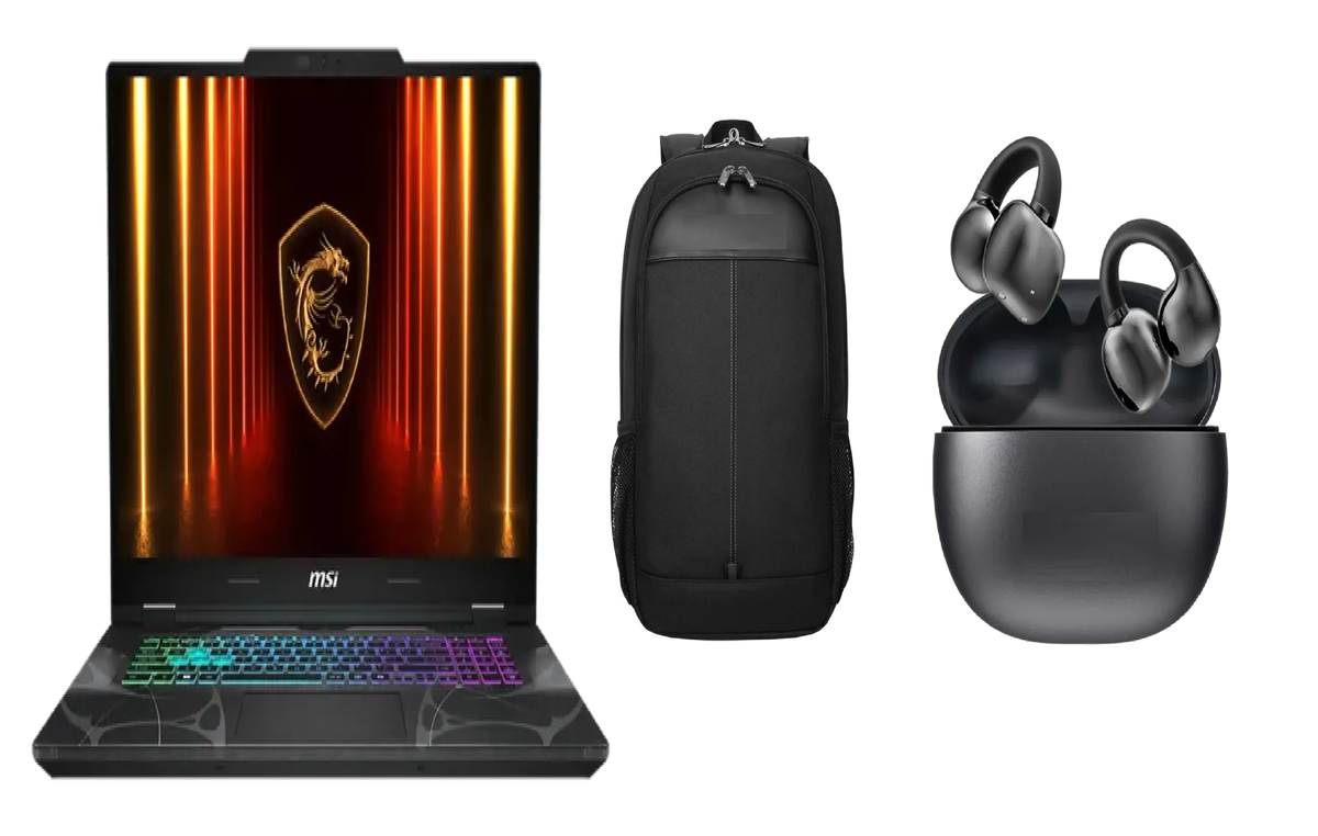 MSI Cyborg 15 Core 7 RTX 5050 96GB RAM/8TB SSD Gaming Laptop/Bag ...