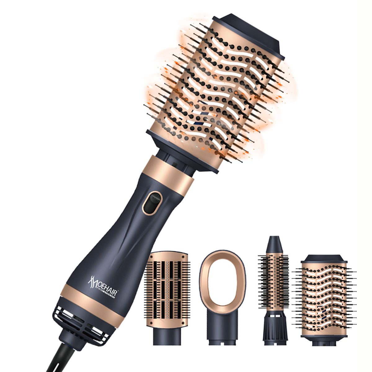 One-Step Hair Dryer & Blowout Styler,4 in 1 Hair Dryer and Styler ...
