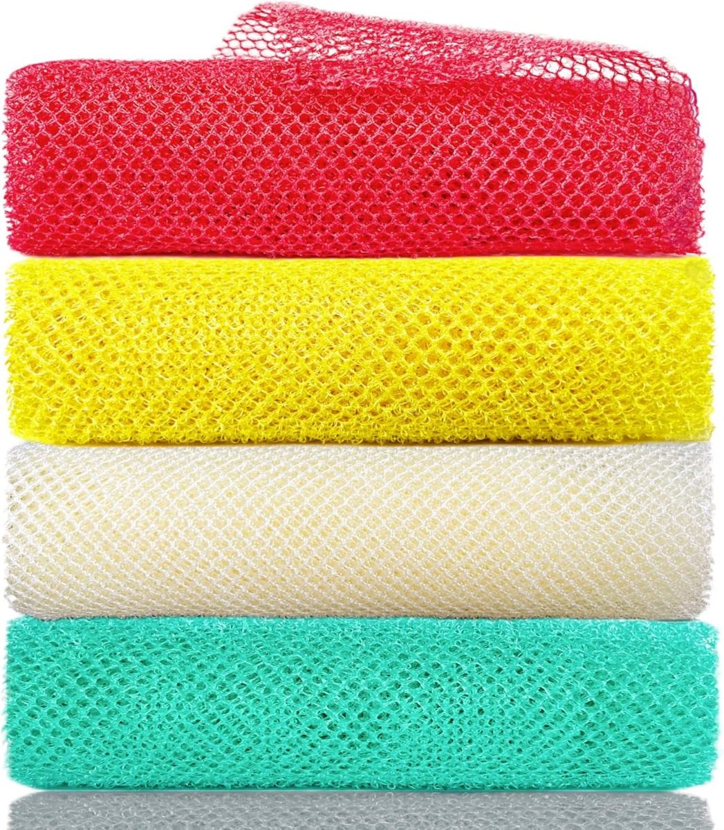 African Net Sponge Nylon Bath Sponge Net Body Scrubber | Shop Today ...