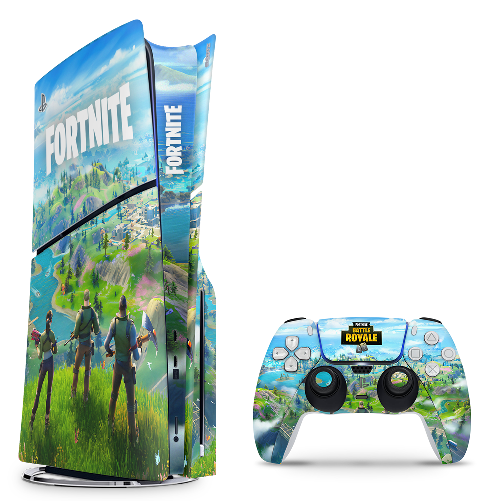Decal Skin Compatible with PS5 Slim (Disc) - Fortnite (Decal Only ...