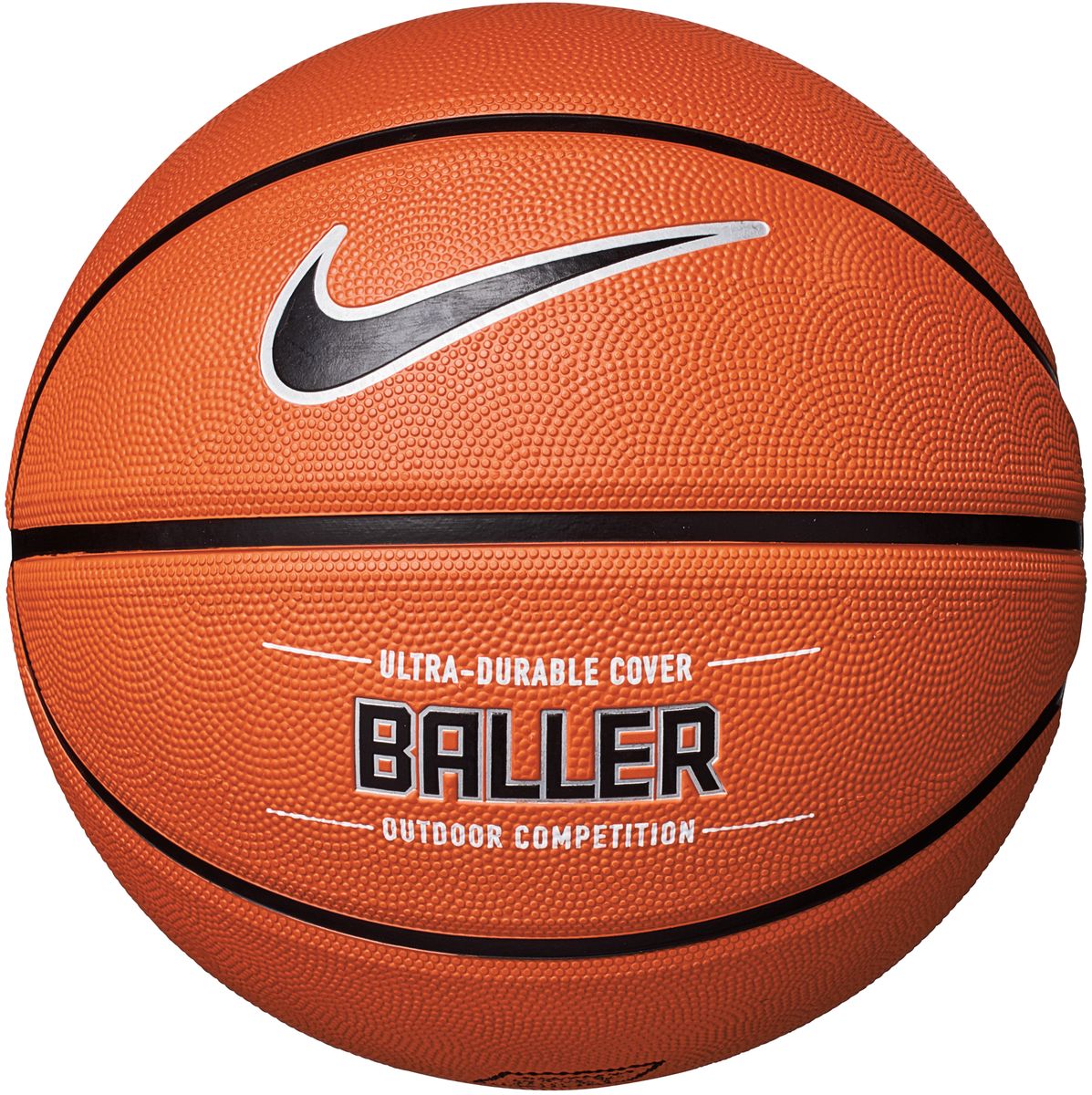 Nike Baller Basketball Amber/Black/Sliver Size 7 | Shop Today. Get it ...