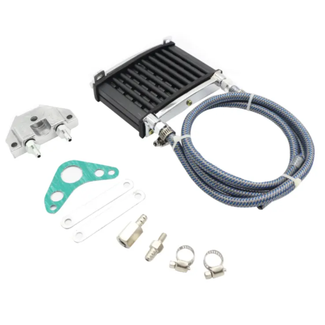 Motorcycle Small Oil Cooler (Black) | Shop Today. Get it Tomorrow ...