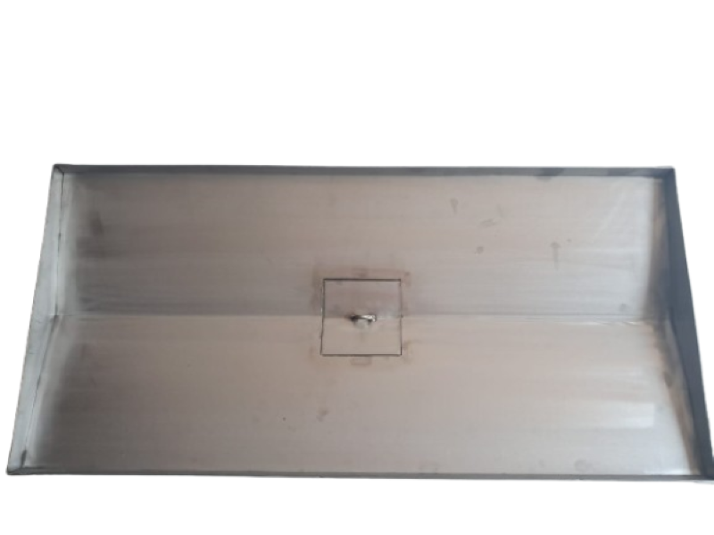 Stainless Steel 304 V-Shaped Coal Tray - 920mm x 450mm x140mm | Shop ...