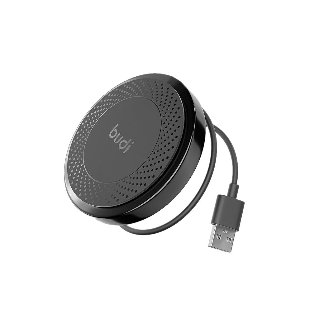 Budi 15W Fast Charging Portable Wireless Desktop Round Charger | Shop ...