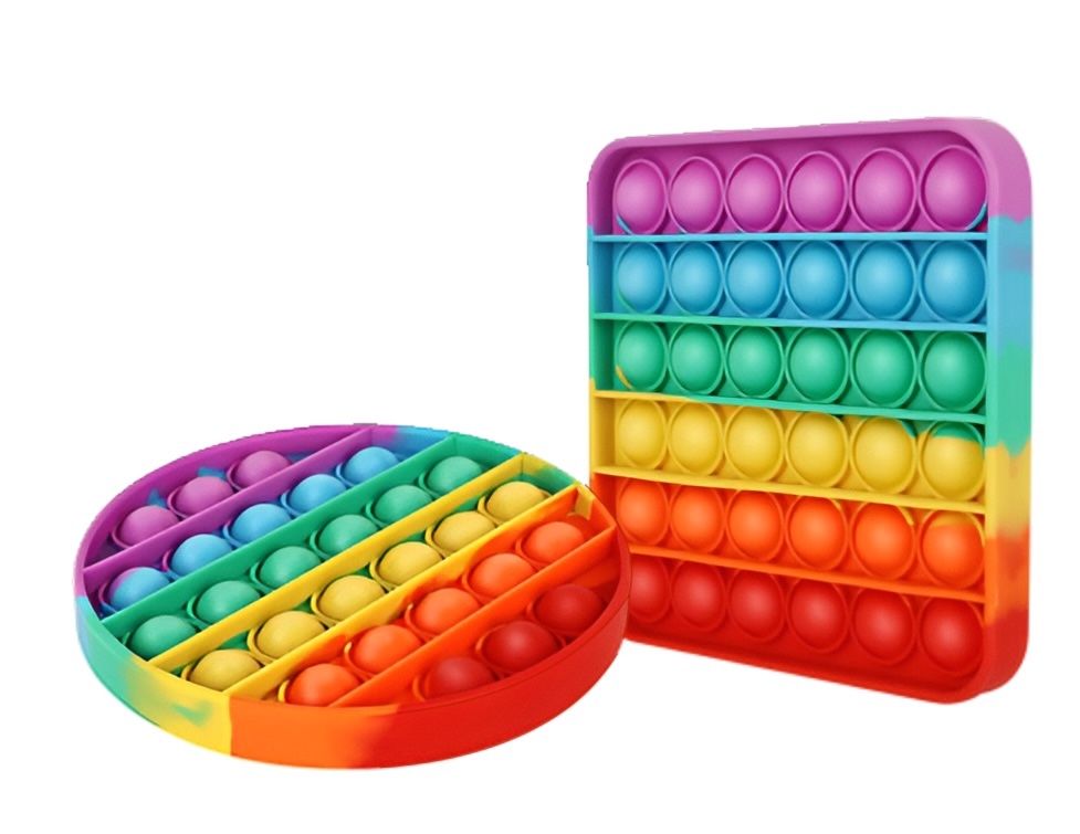 Pop Goes the Fun! Want to Fidget? Square Up or Go Full Circle - We got ...