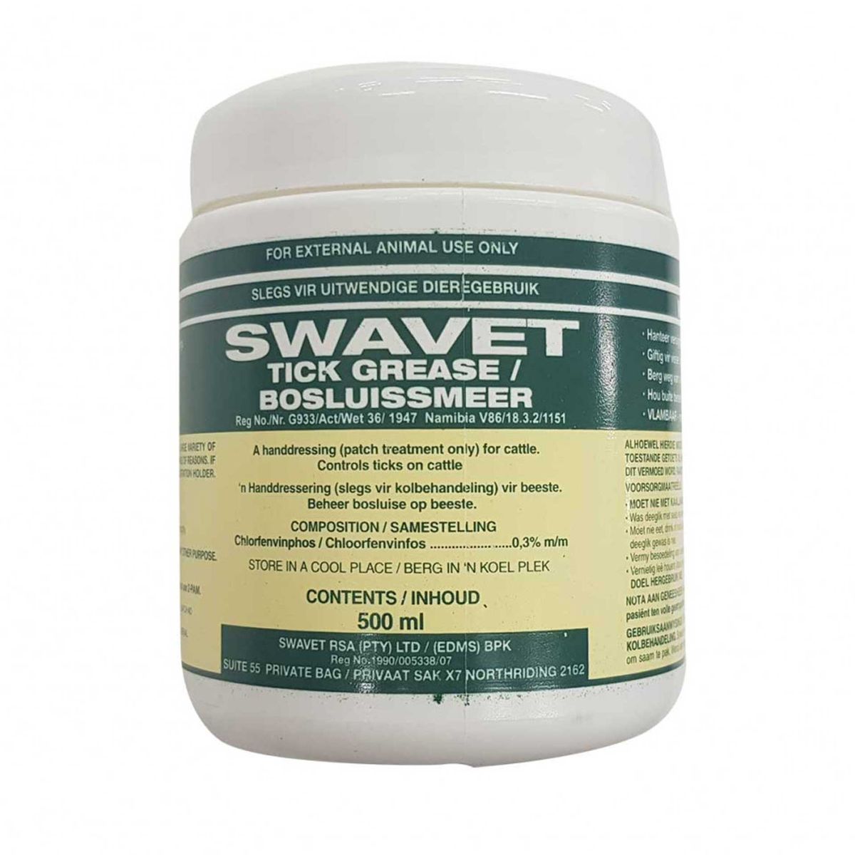 Swavet - Tick Grease 500g | Shop Today. Get it Tomorrow! | takealot.com