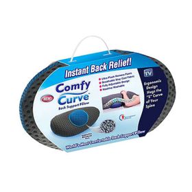 Curve Back Support Pillow - Grey | Shop Today. Get it Tomorrow ...