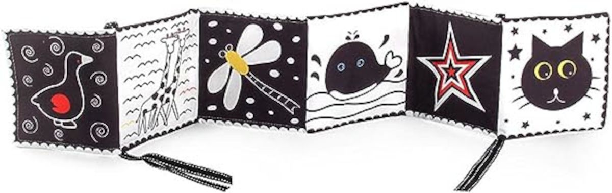 Olive Tree - Baby Soft Fabric Book Cot Attachable Black & White | Shop ...