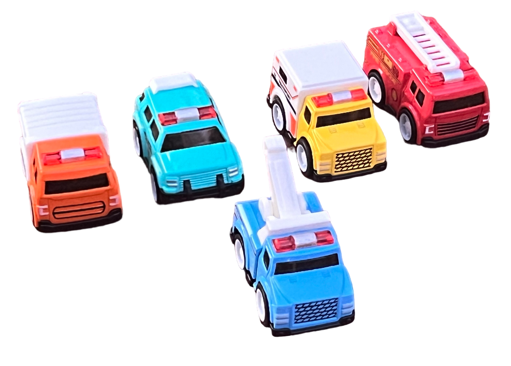 Mini Motor Mania - 5-Pack Die-Cast Crew - Tiny Terror - Big Adventures ...