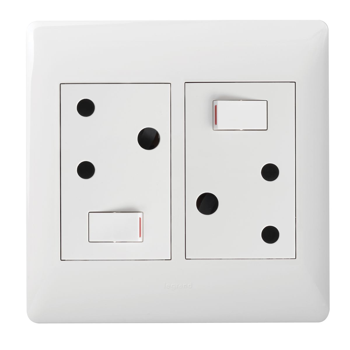 Legrand - Ysalis - Old RSA Double socket 4x4 | Shop Today. Get it ...