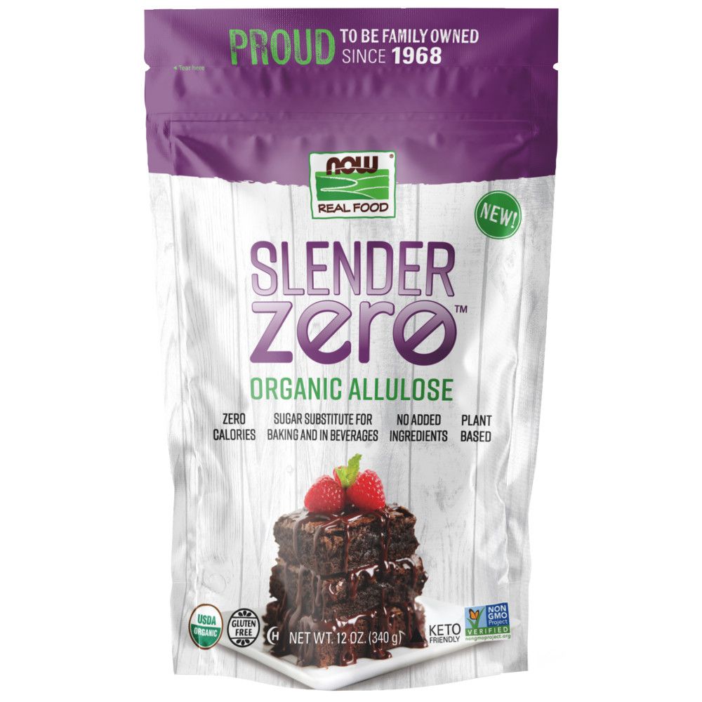 NOW Real Foods Slender Zero Allulose, Organic Powder - 340g/12 oz. | Shop Today. Get it Tomorrow ...